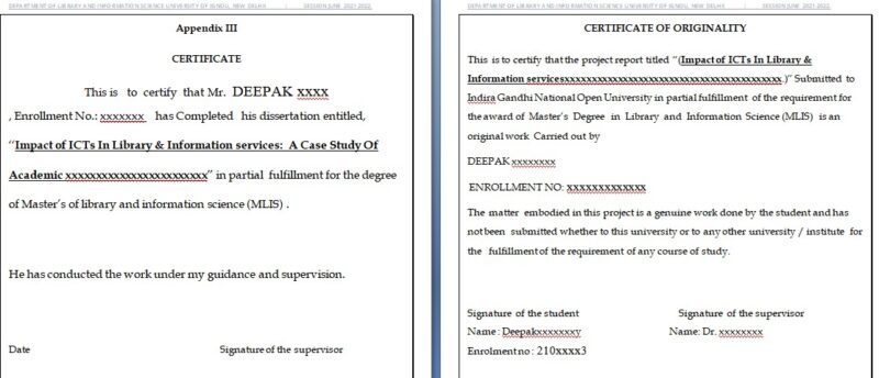 IGNOU MLIP002 Project Report 2023 – SolvedWeb Library Solutions